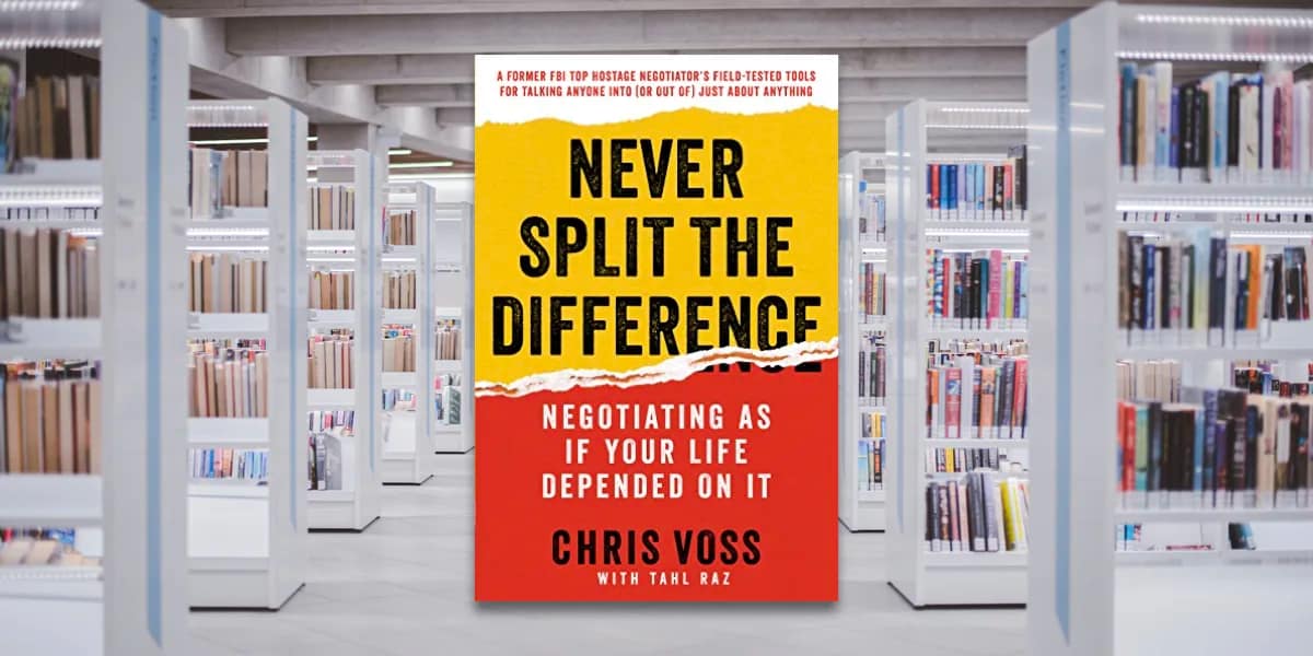 Master the Art of Negotiation with our Book of the Month: “Never Split ...